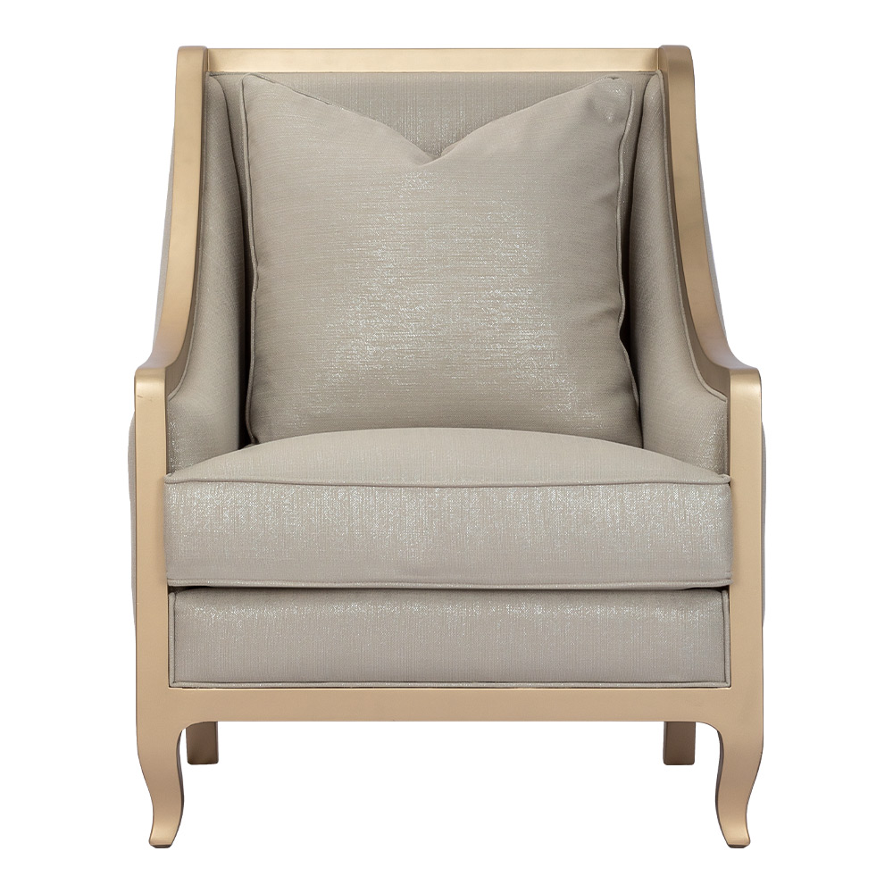 Contemporary Golden Armchair for Modern Day-homes | Sophia Home