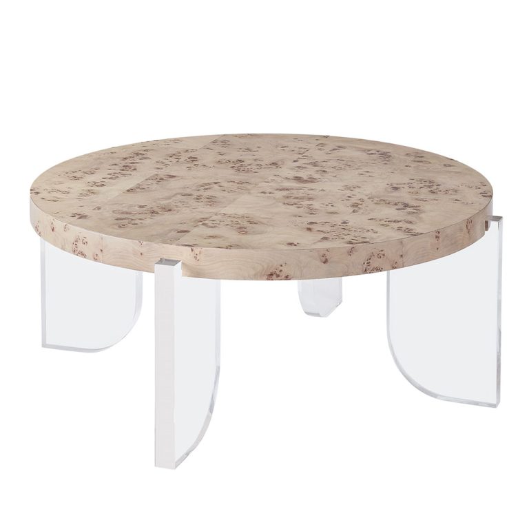 Clear Acrylic Table | Round Cocktail Tables UAE