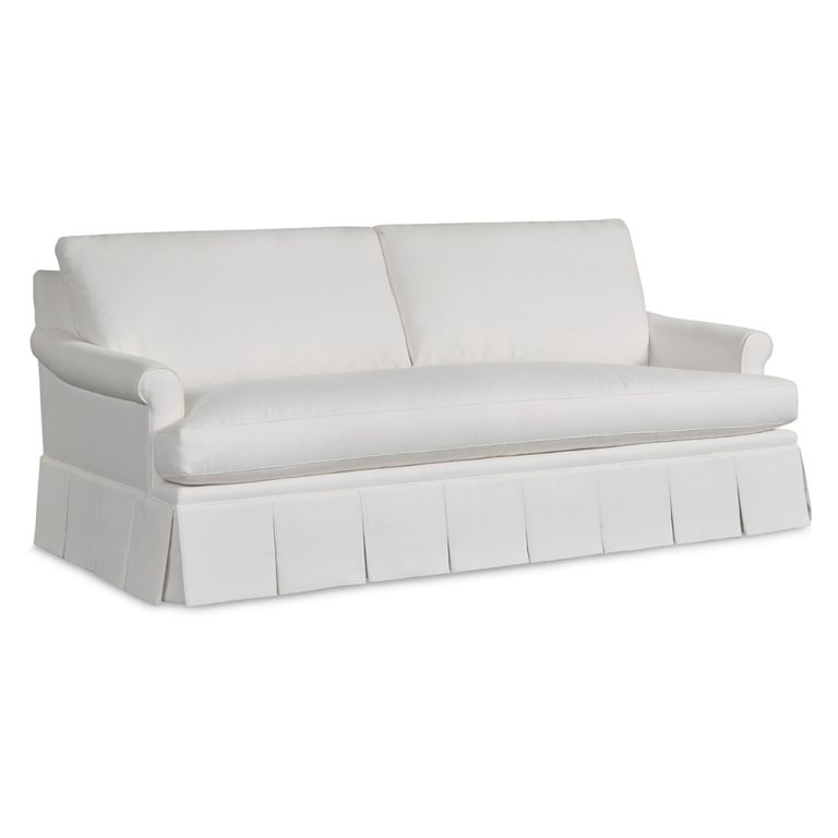 Magnolia Skirted Sofa | Upholstered Skirted Sofa for Majlis